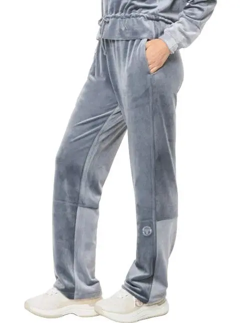 SERGIO TACCHINI Lina Velour Track Pant - Quiet Shade