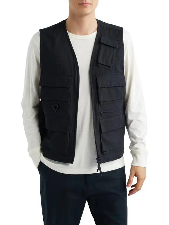 SNOW PEAK Takibi Herringbone Vest - Black