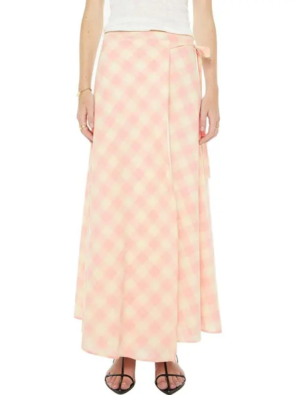 MOTHER The Tied & True Maxi Skirt - Picnic At The Park