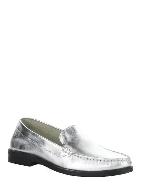 BOS. & CO. Dela Loafer - Silver
