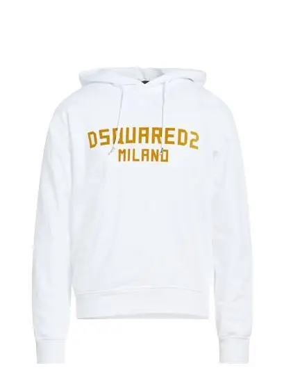 Dsquared2 Cotton Fleece Sweatshirt - White