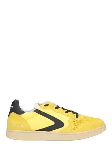 VALSPORT Leather And Nylon Sneakers - Yellow