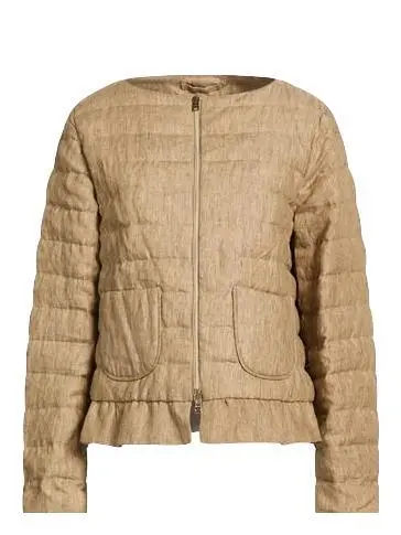 Herno Puffer Linen Jacket - Beige