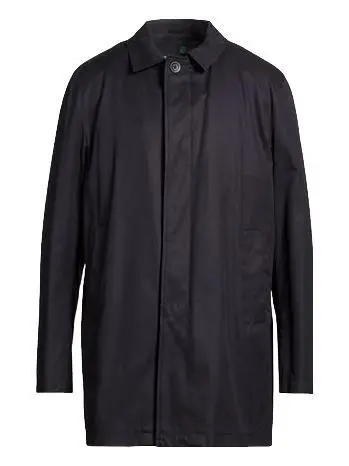 Herno Rain Collection Cotton Coat - Navy