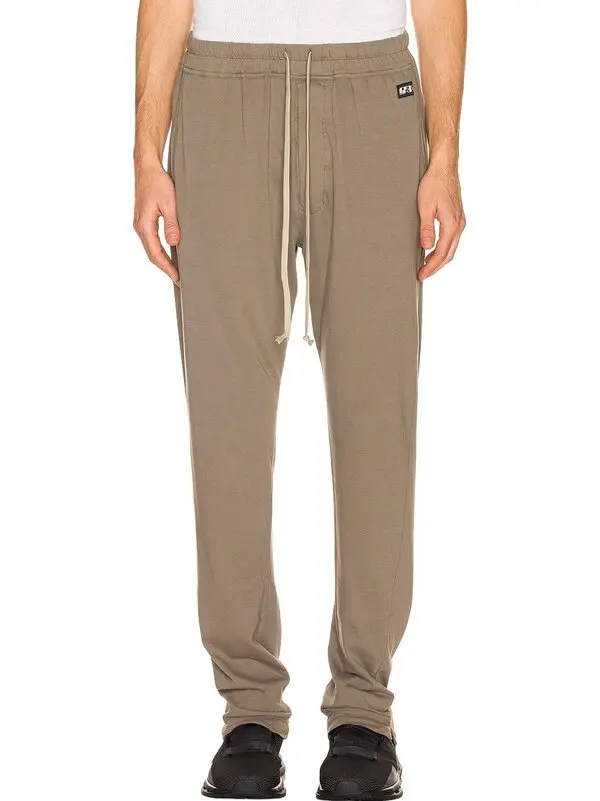 Rick Owens Berlin Pant In Grey - Dust