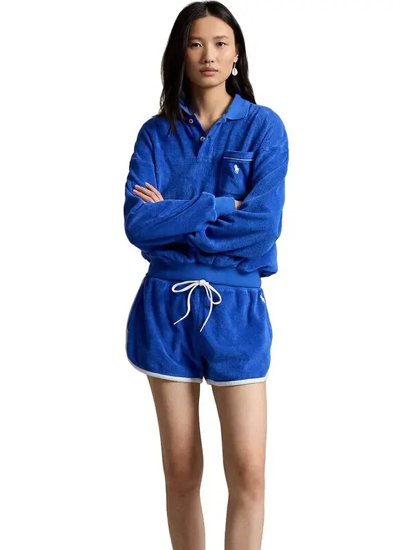 Ralph Lauren Terry Drawstring Short - Gala Blue