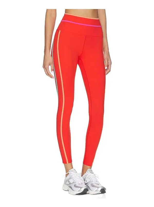 Beach Riot Solara Leggings - Red