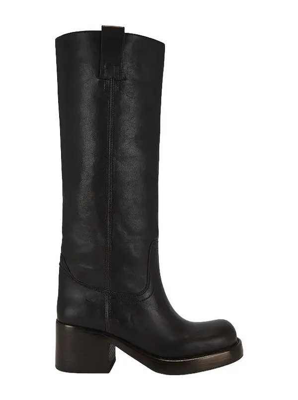 Jeffrey Campbell Reflect High Boot - Chocolate