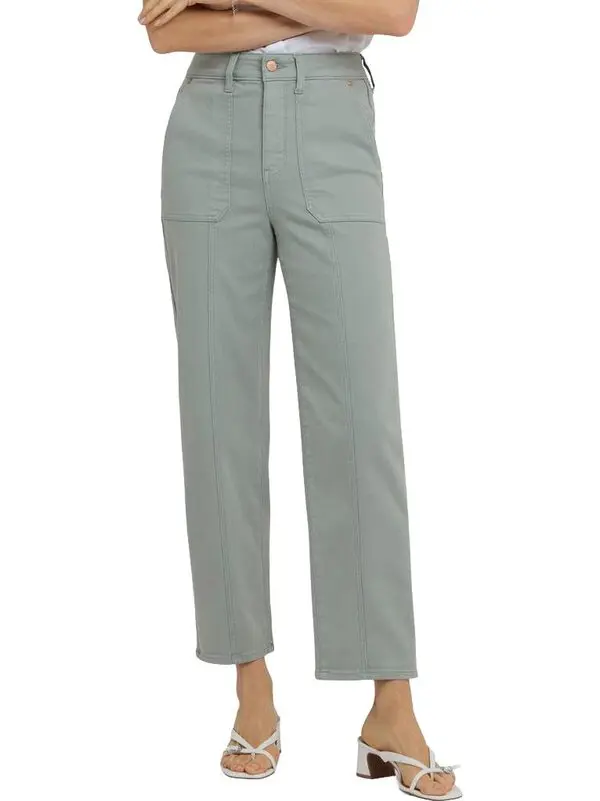 NYDJ Kasey Ankle Stovepipe Utility Jeans - Mistletoe