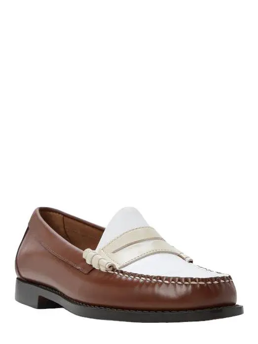 G.H.BASS Larson Weejuns® Penny Loafer - Tan Multi
