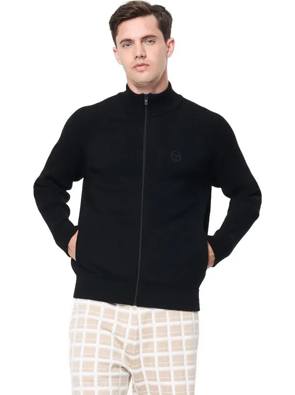 SERGIO TACCHINI Saggio Track Jacket - Black Beauty