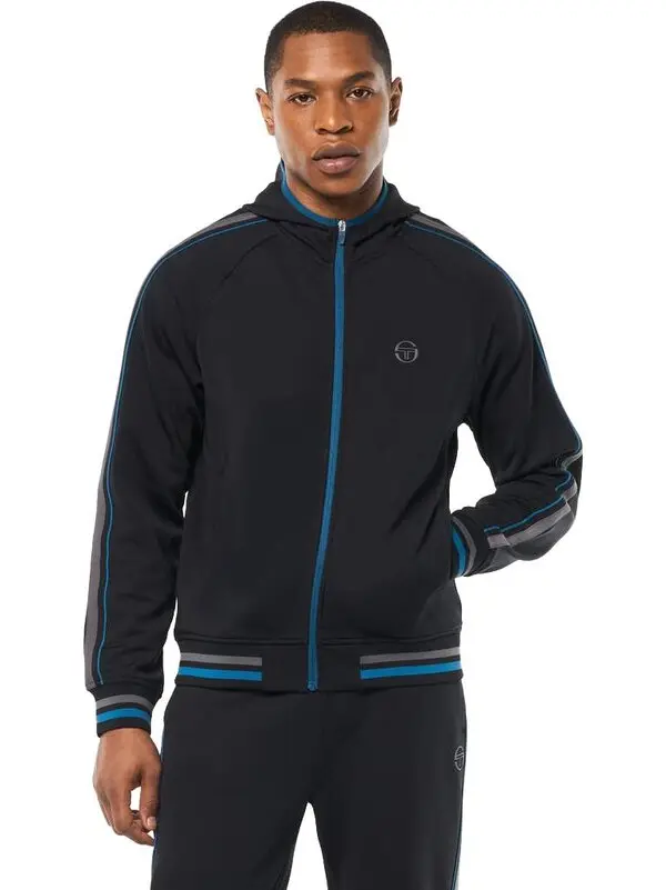 SERGIO TACCHINI Pietro Track Jacket - Black Beauty