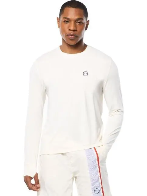 SERGIO TACCHINI Attivo Damarindo Long Sleeve Tee - Gardenia