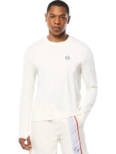 SERGIO TACCHINI Attivo Damarindo Long Sleeve Tee - Gardenia