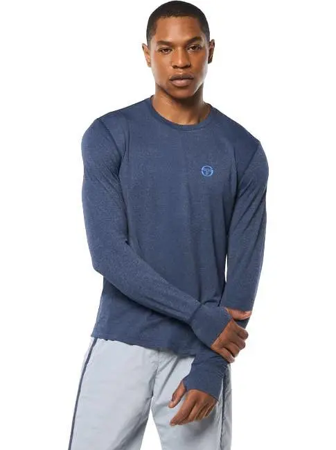 SERGIO TACCHINI Attivo Damarindo Long Sleeve Tee - Maritime Blue