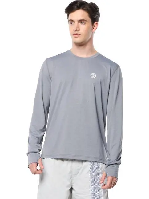 SERGIO TACCHINI Attivo Damarindo Long Sleeve Tee - Quiet Gray