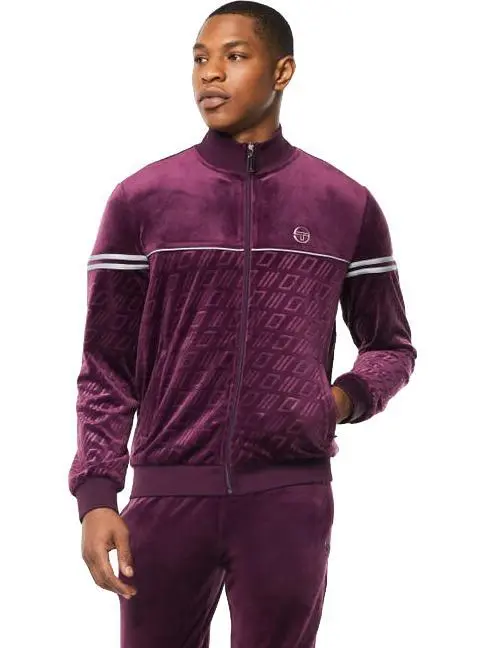 SERGIO TACCHINI Bandiera Track Jacket - Potent Purple