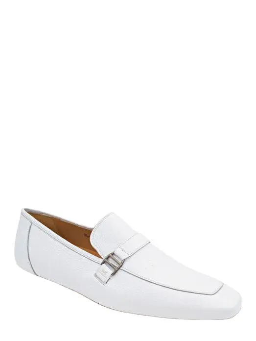 Mezlan Alarcon Apron Toe Loafer - White