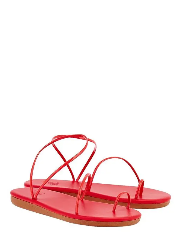 ANCIENT GREEK SANDALS Kansiz Sandals - Red