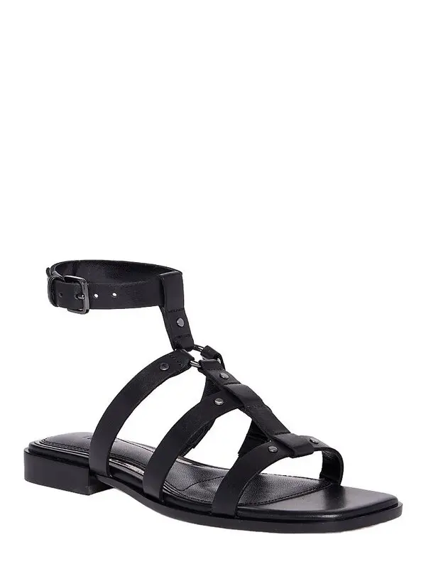 Paige Ryland Flat Sandals - Black