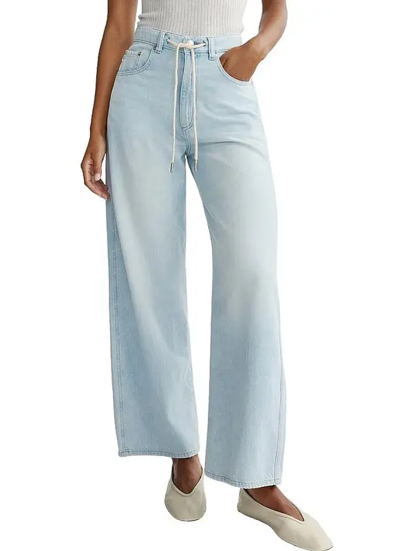DL1961 Taylor High-rise Barrel Jeans - Poolside Aura