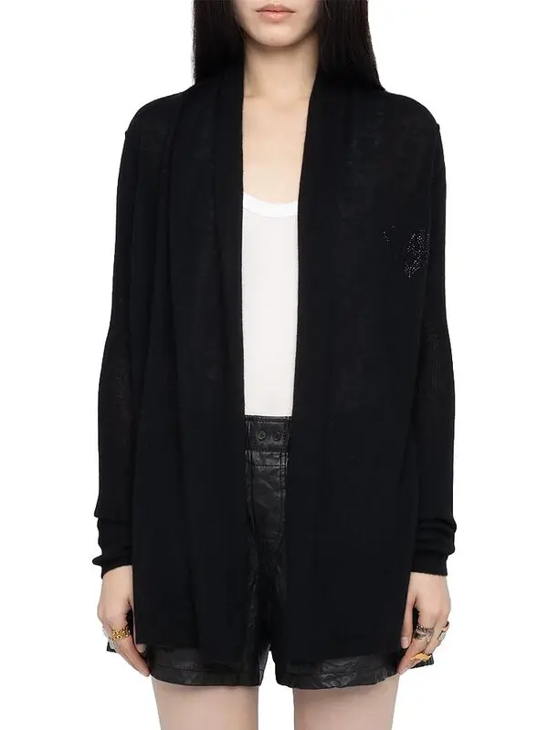 Zadig&Voltaire Robyn Cashmere Cardigan - Black