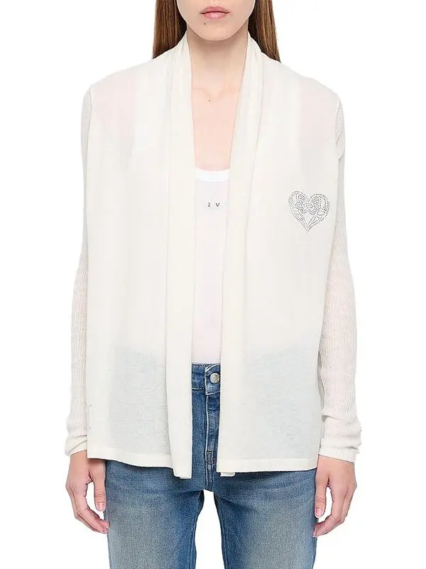 Zadig&Voltaire Robyn Cashmere Cardigan - Vanille