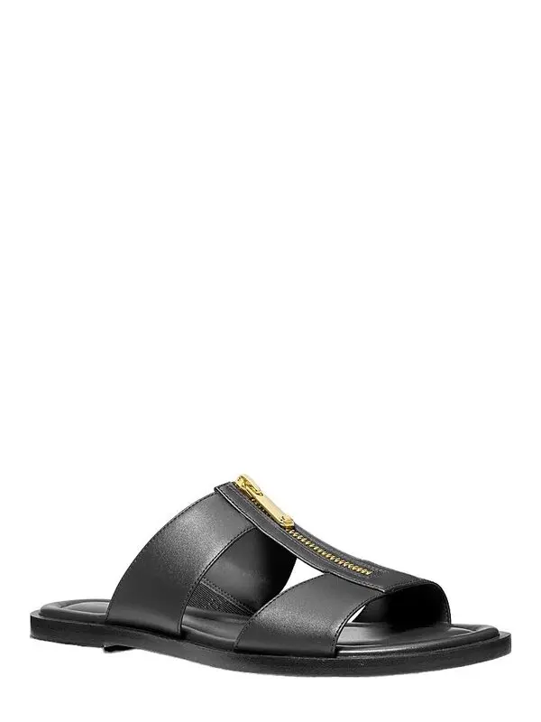 Michael Kors Berkley Flat Sandals - Black