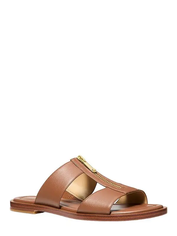 Michael Kors Berkley Flat Sandals - Luggage