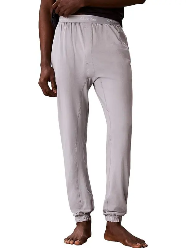 Calvin Klein Regular Fit Stretch Joggers - Misty Grey