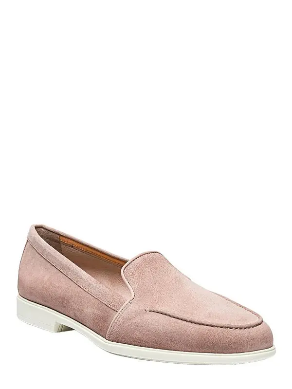 Santoni Suede Loafer - Light/pastel Pink