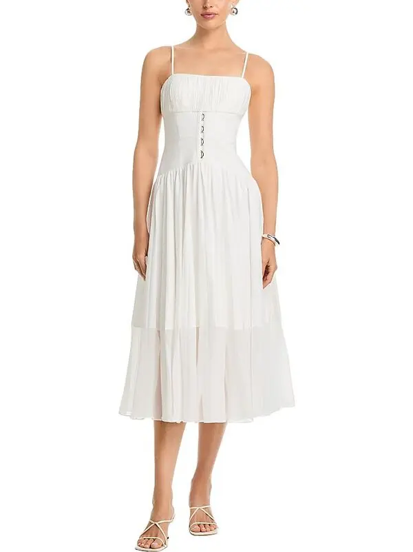 Bcbgmaxazria Sara Dress - White