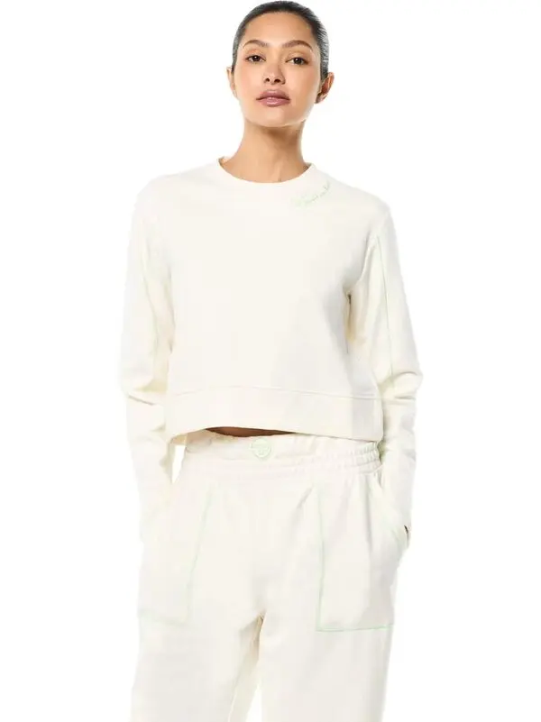SERGIO TACCHINI Greta Crewneck - Gardenia