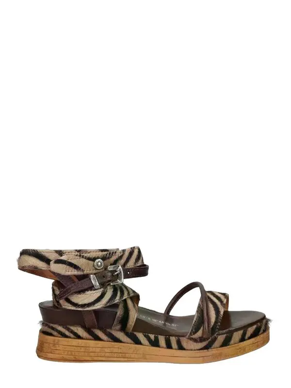 A.S.98 Lagos Platform Sandals - Neutrals