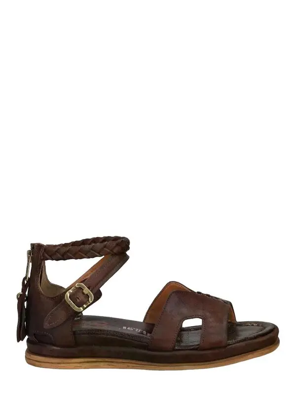 A.S.98 Braided Sandals - Brown