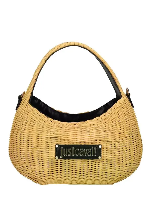 Just Cavalli Woven Tote Bag - Neutrals