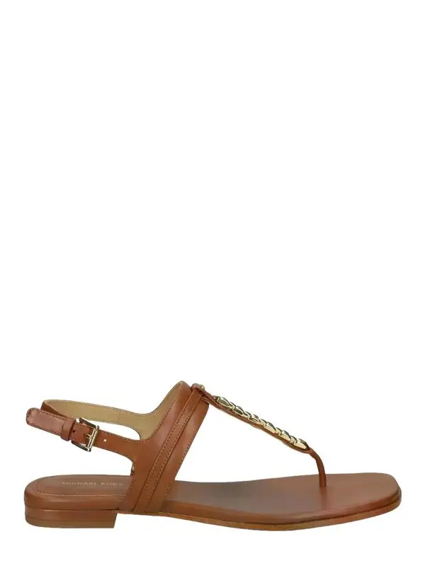 Michael Kors Marcia Chain-strap Sandals - Brown
