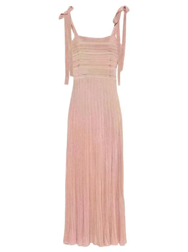 Zimmermann Tie Strap Dress - Pink