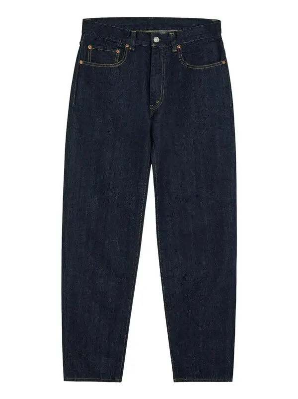 BLUE BLUE Relaxed Tapered-leg Jeans - Indigo