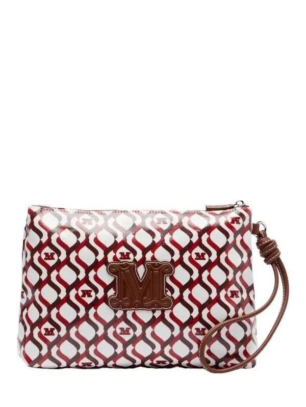 Max Mara Tazzina Small Canvas Pouch - Multicoloured