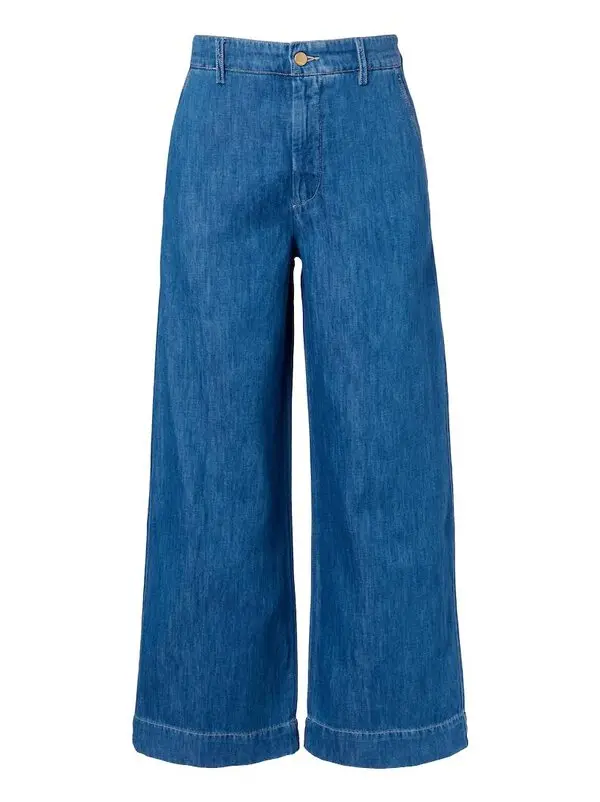 Max Mara Astice Wide-leg Jeans - Blue