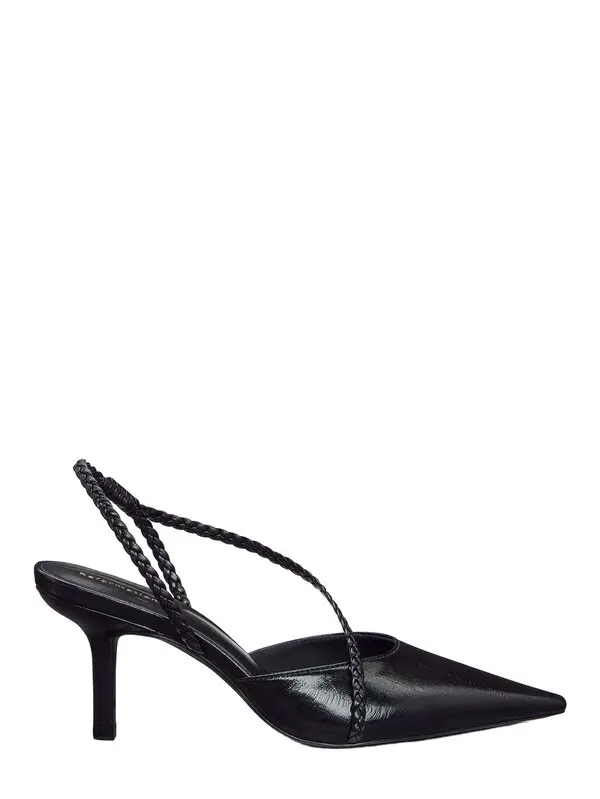 REFORMATION Joyce Slingback Heel - Black