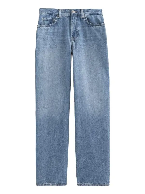 Everlane Relaxed Italian Selvedge Jean - Medium Indigo