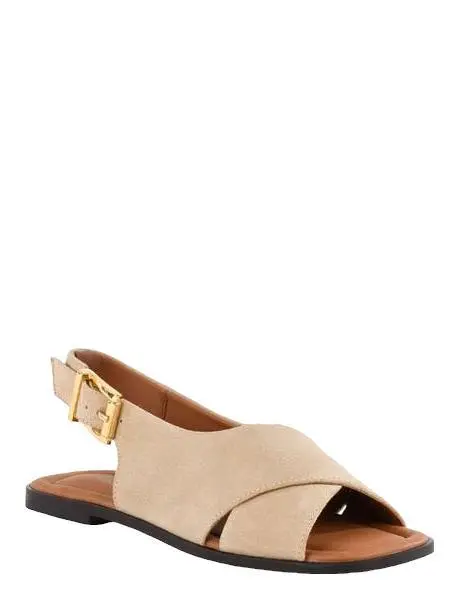 Seychelles Criss-cross Slingback Sandal - Sand