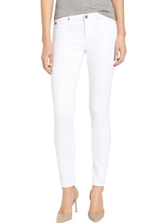 Ag The Legging Ankle Jeans - Wht White