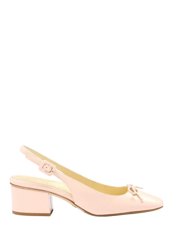 Sarah Flint Perfect Kendra 45 Slingbacks - Light Pink Patent Leather