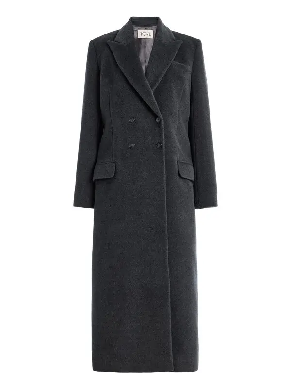 Tove Gilda Wool Coat - Grey