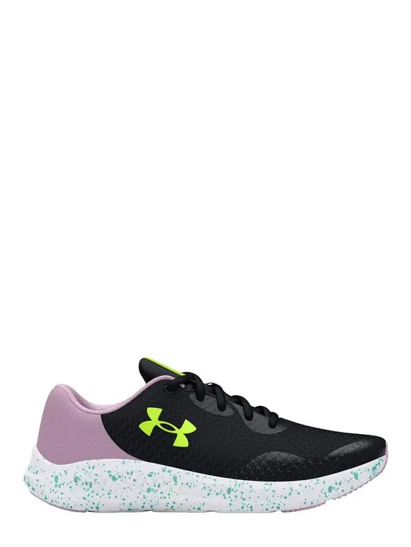 Under Armour Charged Pursuit 3 Gs Athletic Sneakers - Black