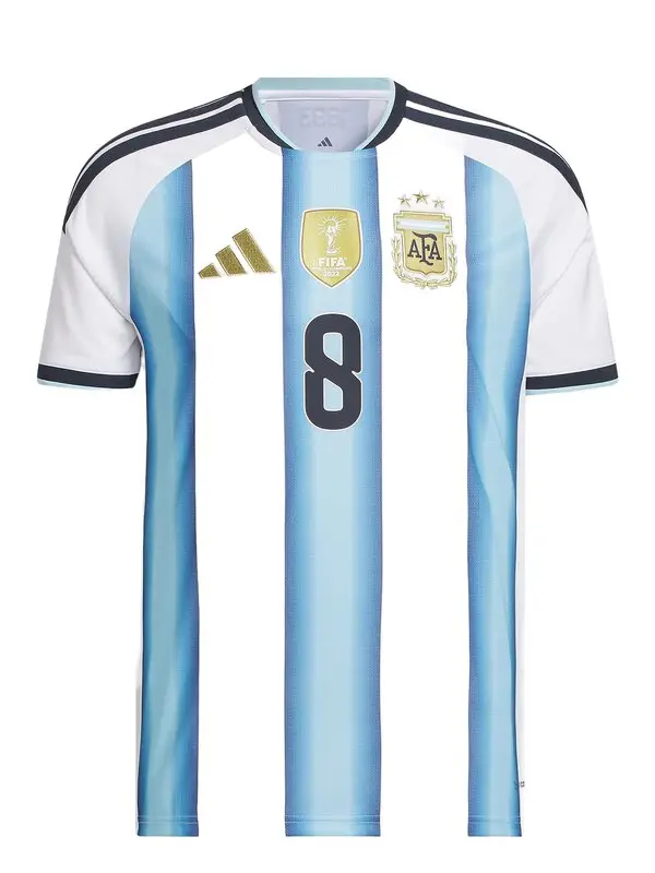 Adidas Argentina 26 Home Fernandez Jersey - White