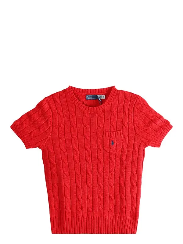 Polo Ralph Lauren Short-sleeve Sweater Pullover - Red